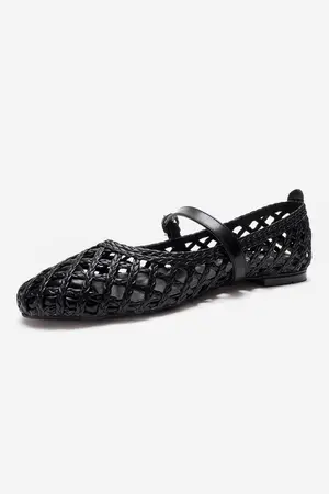 PROLOGUE SHOES Doux Woven Ballet Flat