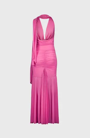 SAEMDI Dali Halterneck Mermaid Dress