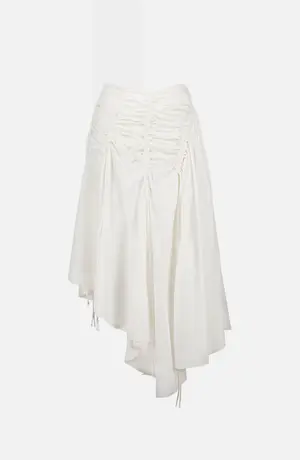 SAEMDI Simmi Cotton Skirt - Ivory
