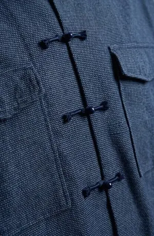 MODENAIRE Toggle Closure Hooded Jacket