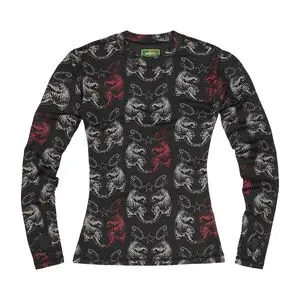 CORTEIZ Tiger Mesh Long-sleeve - Black
