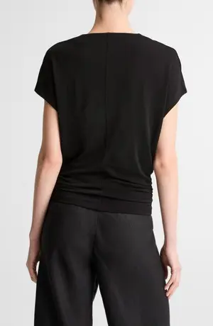 Vince Ruched Dolman Sleeve Top