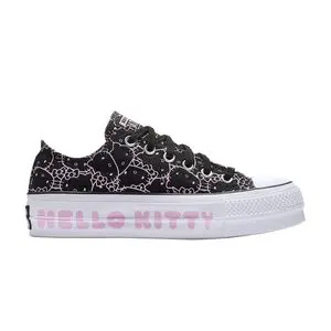 CONVERSE X Hello Kitty Chuck Taylor All Star Clean Lift Canvas Ox - Black