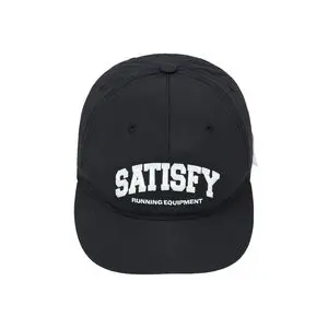 Satisfy Flitesilk 5 Panel Pinch Cap - Black