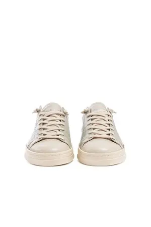 P448 Jack Croc-textured Leather Sneakers - Orca Grey