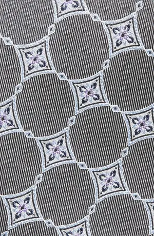 Nordstrom Geometric Silk Neck Tie - Black