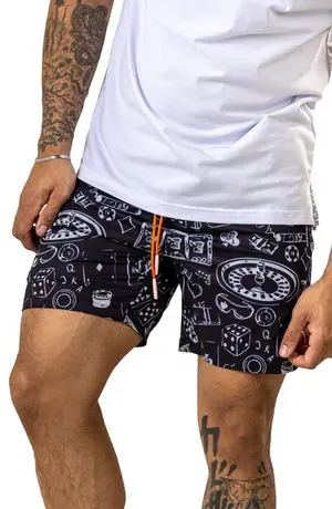 MACEOO Marthyr Swim Trunks - Black