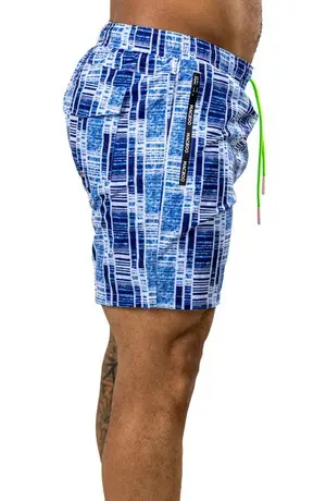 MACEOO Marthyr Swim Trunks - Blue