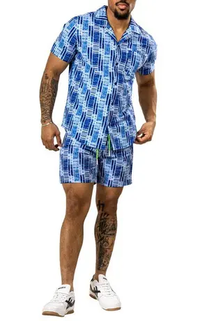 MACEOO Marthyr Swim Trunks - Blue