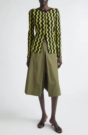 ZANKOV Louise Cotton Bermuda Shorts