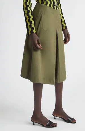 ZANKOV Louise Cotton Bermuda Shorts