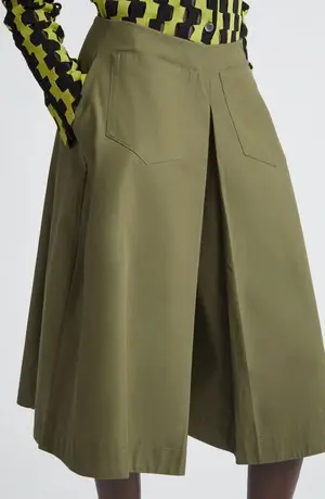 ZANKOV Louise Cotton Bermuda Shorts