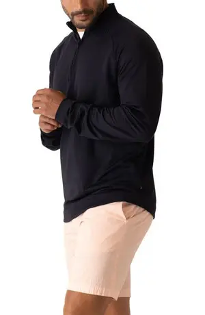 DEKE Techno Microlight Quarter-zip Pullover - Midnight
