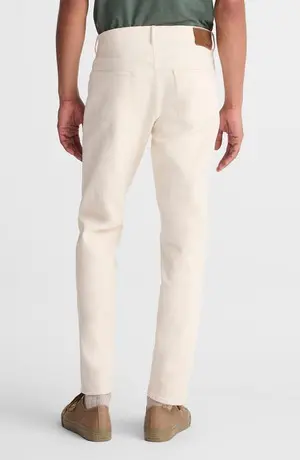 Madewell Relaxed Tapered Selvedge Jeans - Ecru