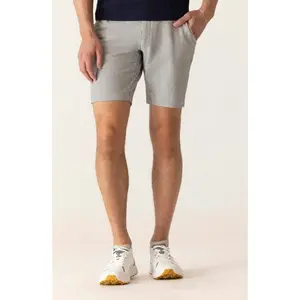 DEKE Supernatural Stretch Seersucker Bermuda Shorts - Midnight/white