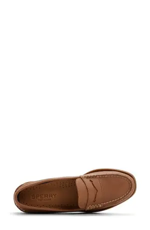 Sperry Authentic Original™ Leather Penny Loafer - Tan