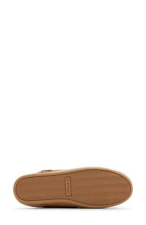 Sperry Slim Leather Boat Mule - Tan