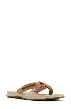 Sperry Seafish Flip Flop - Tan