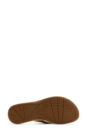 Sperry Seafish Flip Flop - Tan