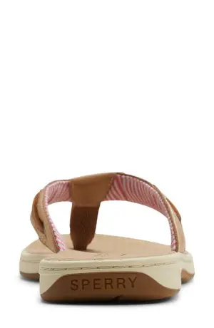 Sperry Seafish Flip Flop - Tan