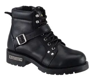 RIDETECS 6" Lace Up Boot With Zipper