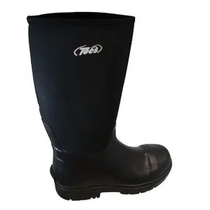 TECS 16" Cement Rubber Steel Toe Boots