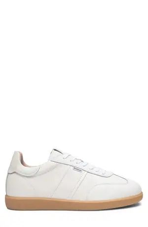NEROGIARDINI Low-top Leather Sneaker - White