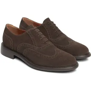 NEROGIARDINI Wingtip Oxford - Chocolate