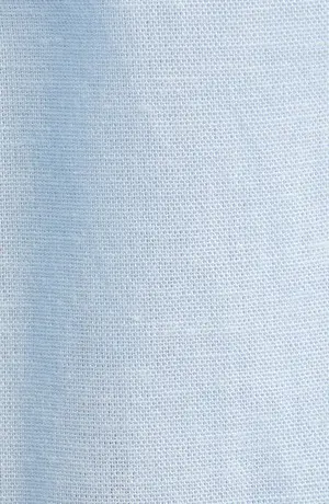 Nordstrom Linen Blend Drawstring Shorts - Blue Floaty