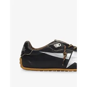 GOLDEN GOOSE Marathon Speed 55381 Leather Trainers - Dark Brown