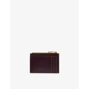 Bottega Veneta Intrecciato Zipped Leather Card Case