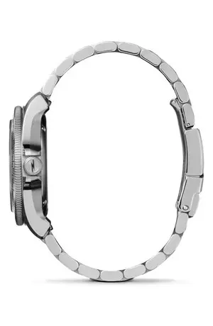 Shinola Monster Worldtimer Gmt Automatic Stainless Steel Bracelet Watch