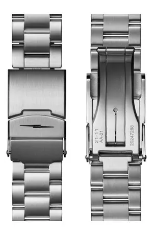 Shinola Monster Worldtimer Gmt Automatic Stainless Steel Bracelet Watch
