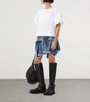 ALLSAINTS Crissy Denim Mini Skirt - Blue