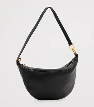 ALLSAINTS Leather Luna Shoulder Bag - Black