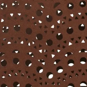 Alaïa Le Mina Vienne Pattern Tote Bag - Brown