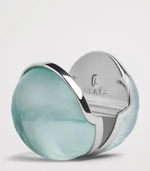 Alaïa Sphere Earrings - Green