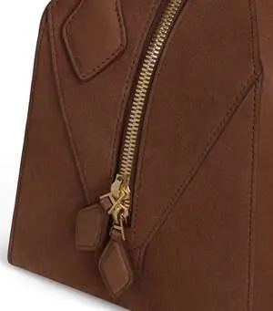 Alaïa Le Bouledogue Leather Shoulder Bag - Black