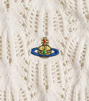 VIVIENNE WESTWOOD Organic Cotton Crochet Ella Top
