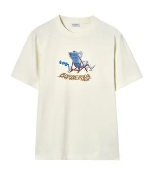 Burberry Cotton Beach Knight T-shirt