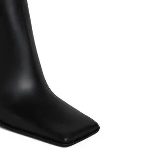 Alaïa Leather Heeled Chelsea Boots