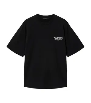 ALLSAINTS Organic Cotton Dreamer Etta T-shirt - Black