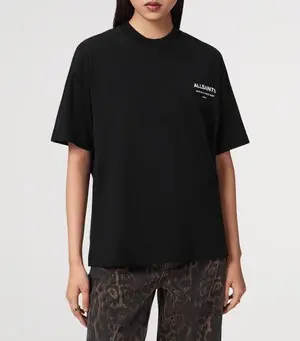 ALLSAINTS Organic Cotton Dreamer Etta T-shirt - Black
