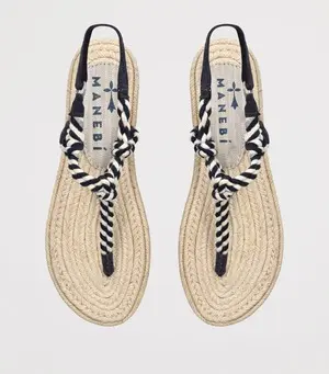 Manebí Rope Flat Sandals