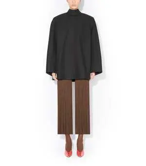 Alaïa Cotton Poplin Reverse Jacket - Black