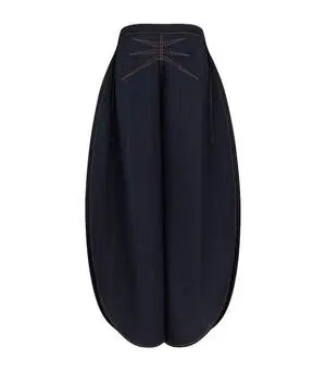 Alaïa Wool Petal Jeans