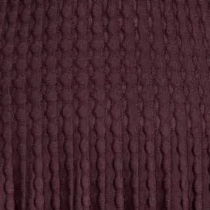 Alaïa Rib-knit Pleated Midi Dress - Red