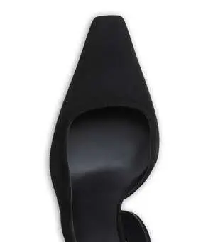 Alaïa Suede Wedge Slingback Heels