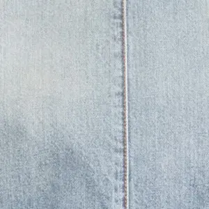 Alaïa Denim Belted Crop Top - Blue