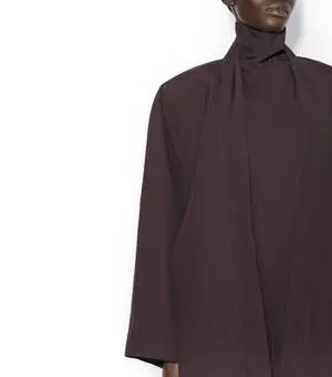 Alaïa Asymmetric Mini Skirt - Purple